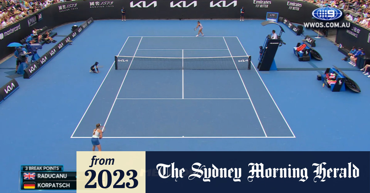 Video: Match Highlights: Emma Raducanu v Tamara Korpatsch